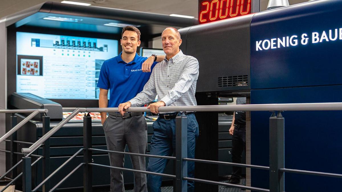 Grafika Print Elects to Install New Koenig & Bauer Rapida 106 X