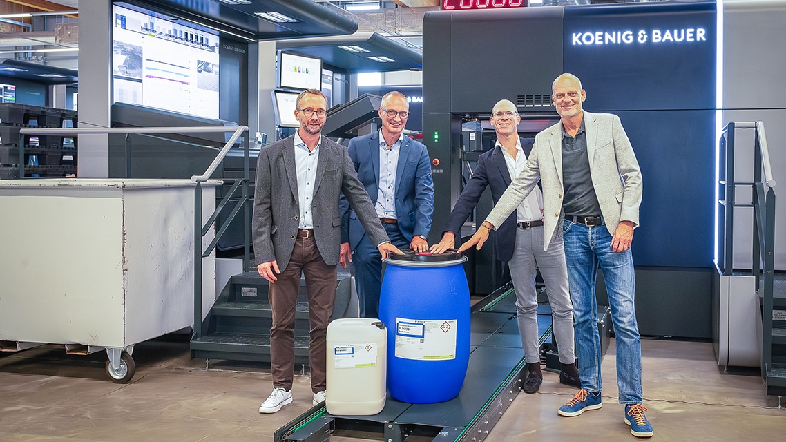 Koenig & Bauer and ACTEGA Renew Partnership Once Again